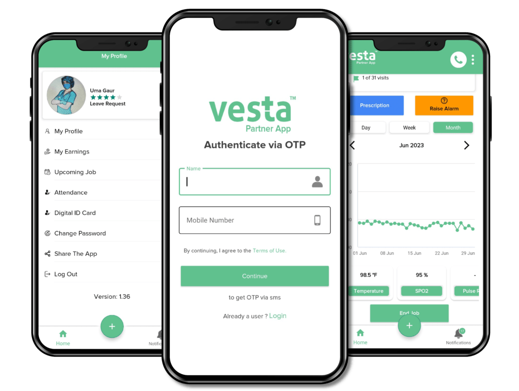 Partner App - Vesta Elder Care
